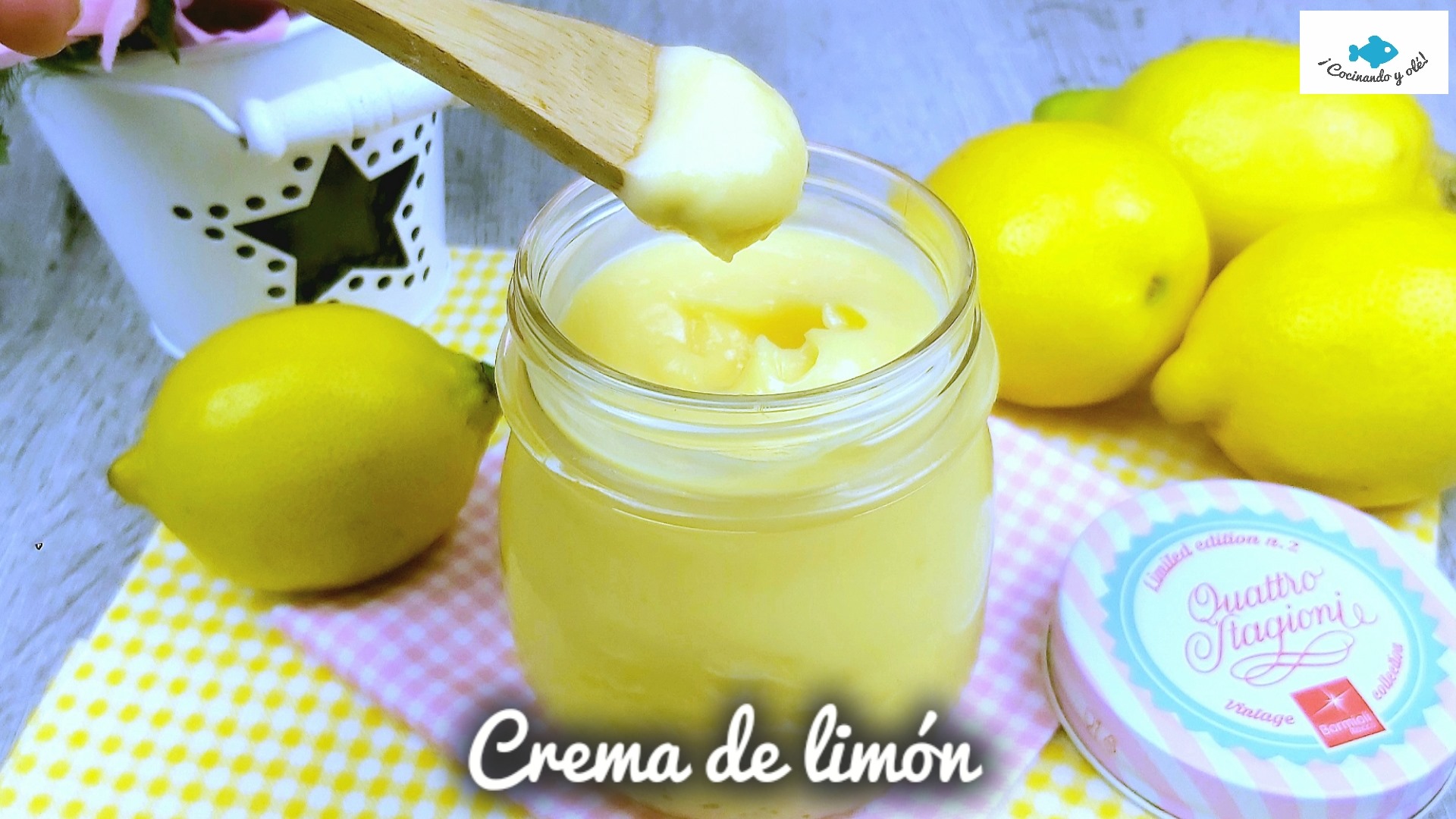 Crema de limón lemond curd con maicena - Cocinando y olé Lemon Curd con ...